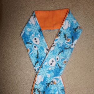Frozen Olaf Scarf - Etsy