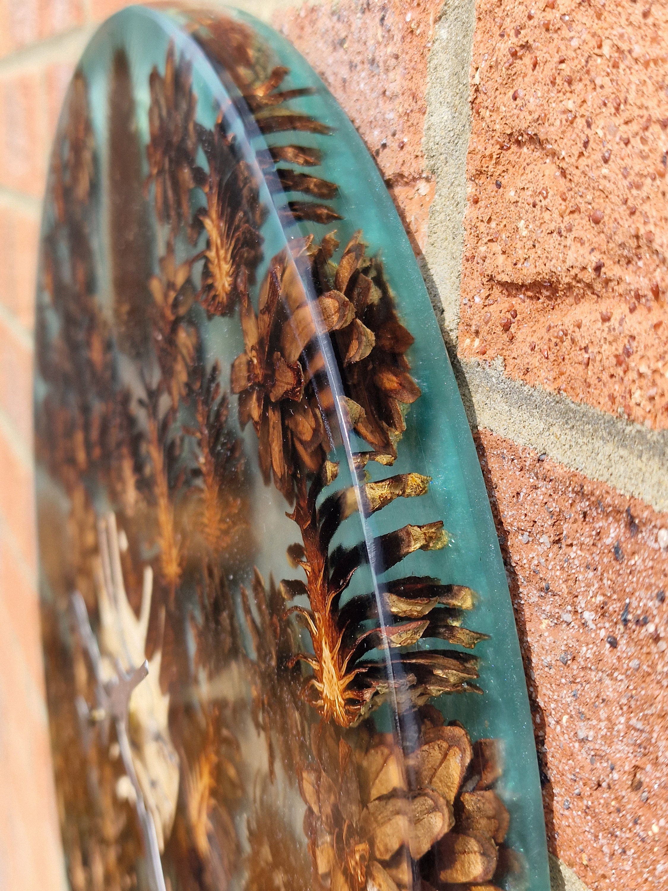 Resin Handmade Wall Clock - Etsy