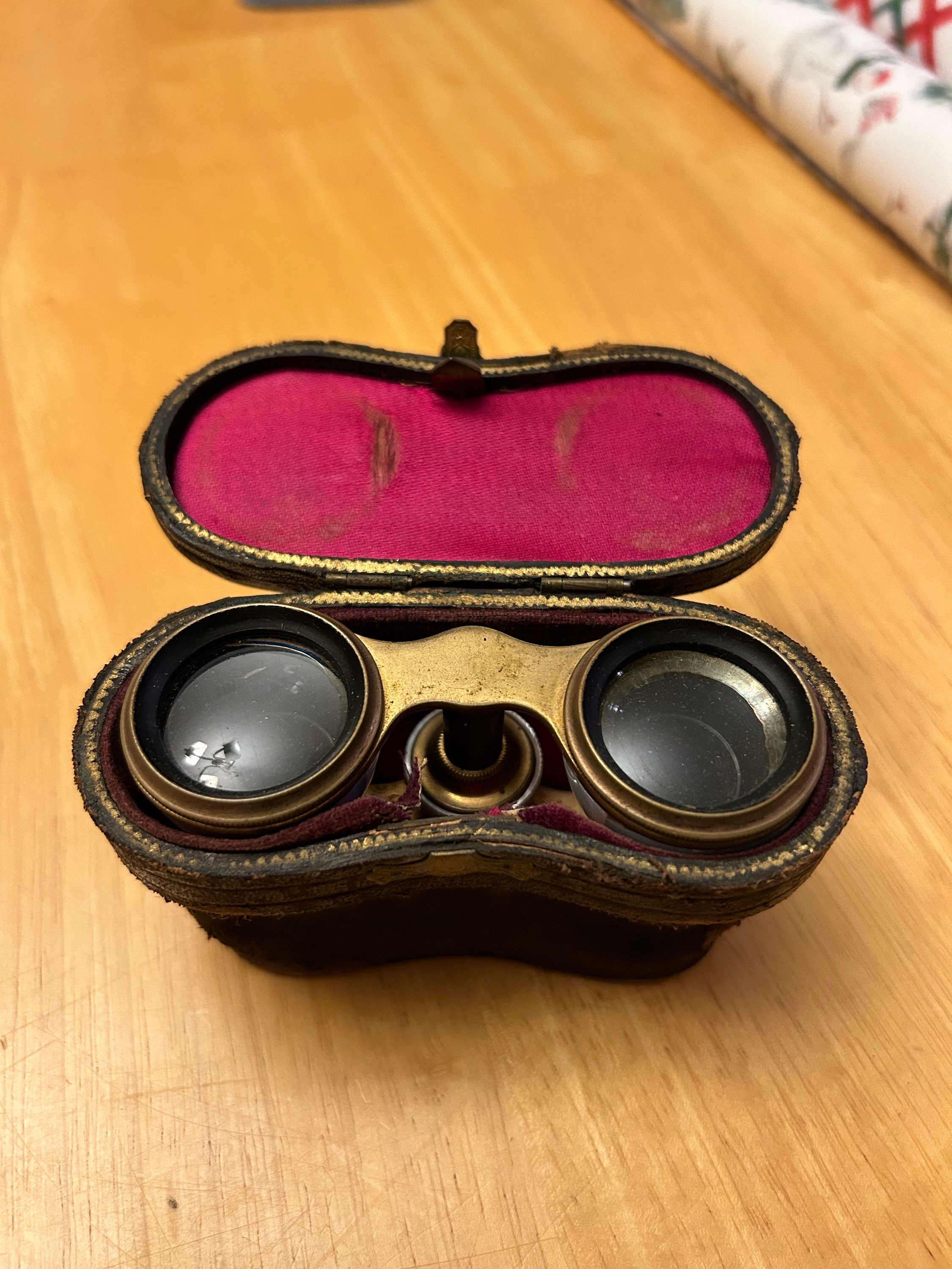 Antique French Opera Glasses With Case - Etsy