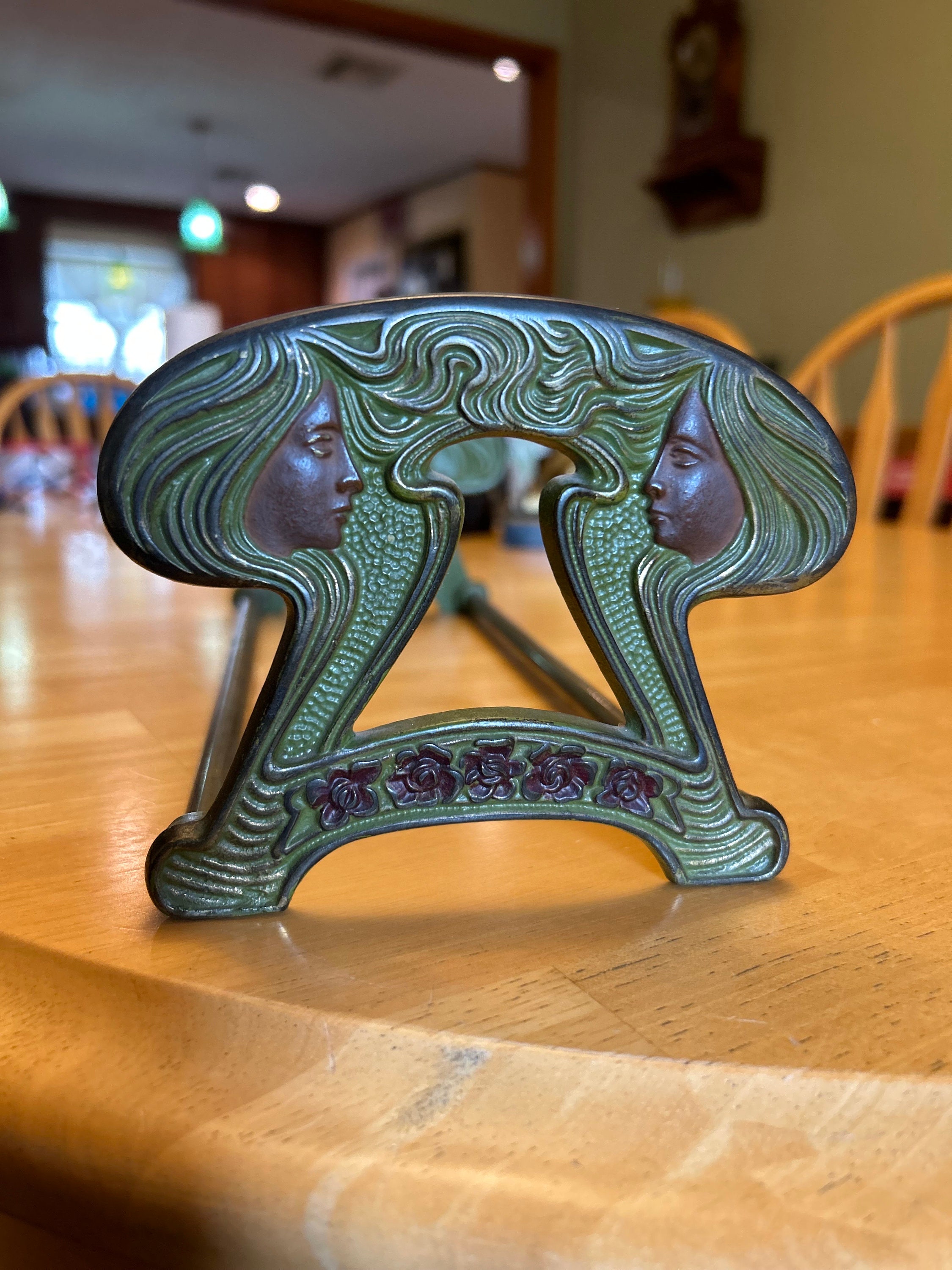 Art Nouveau Vintage Expandable Bookends - Etsy