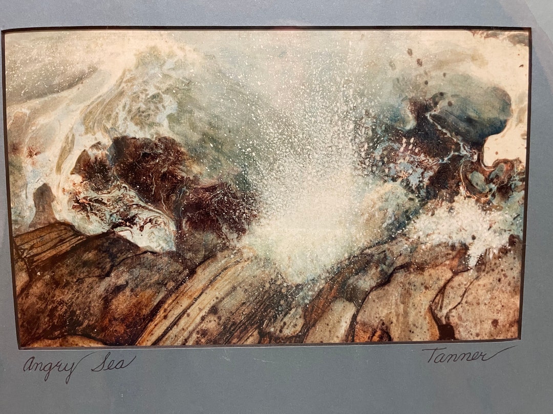 Angry Seas by Eugene Tanner Print - Etsy
