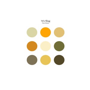 Valspar, 70's Shag Nine Color Interior & Exterior Paint Palette + Paint ...