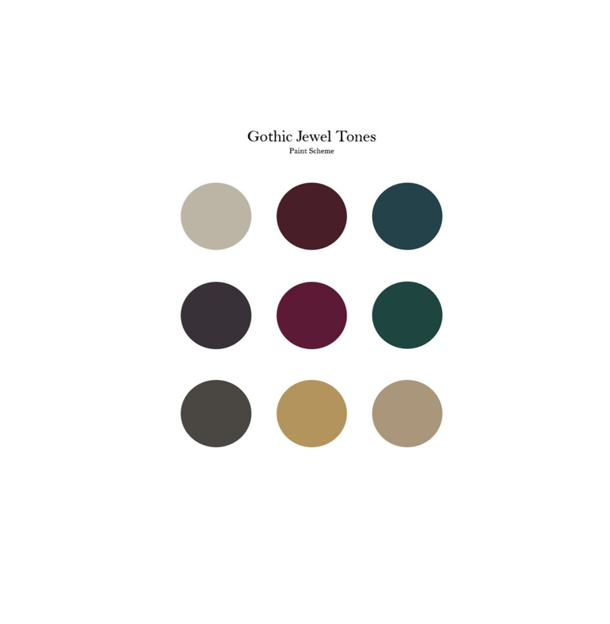 Valspar Available at Lowes, Gothic Jewel Tones Nine Color Interior ...