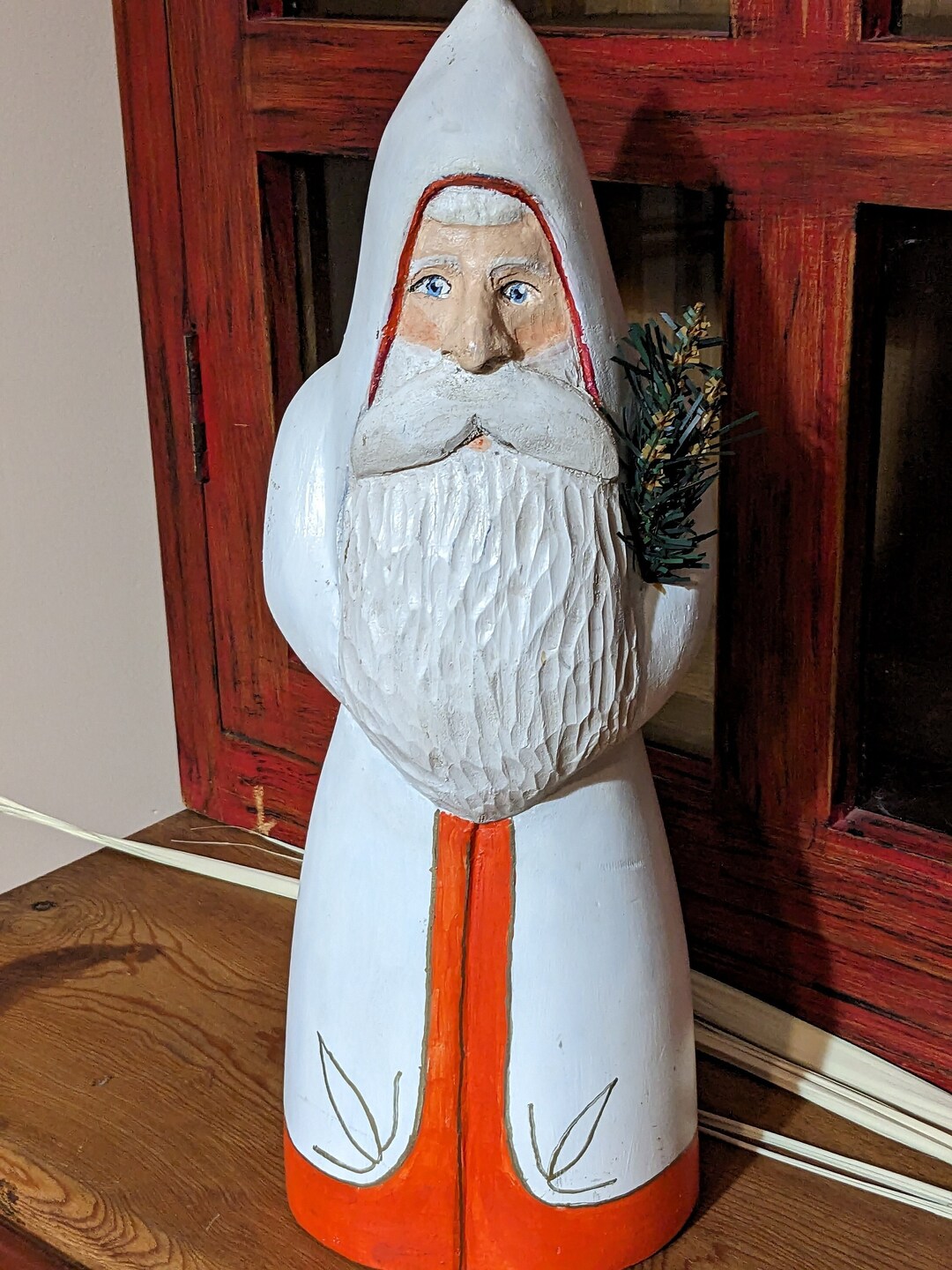 Guardian Santa Claus Protector of Children Hand-carved Basswood ...