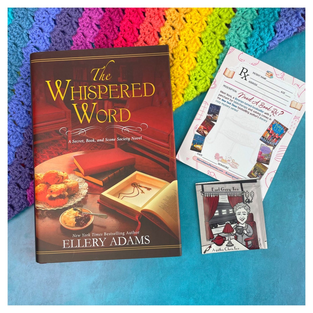 The Whispered Word SIGNED Comes With Book Rx Pad and Tea - Etsy