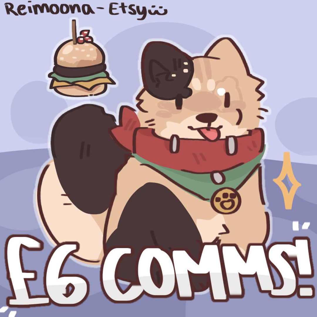 Digital Art Commissions! Comms Furry Art Cheap Pet Oc Custom - Etsy