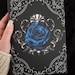 Red Rose Hardcover Gothic Journal Dark Victorian Floral Goth Notebook ...