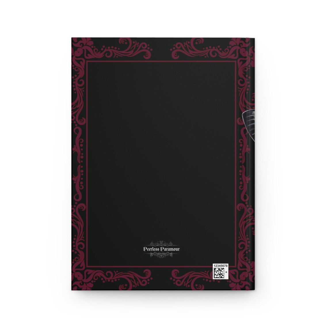 Gothic Moth Hardcover Journal, Lined Notebook | Dark Aesthetic Witchy ...