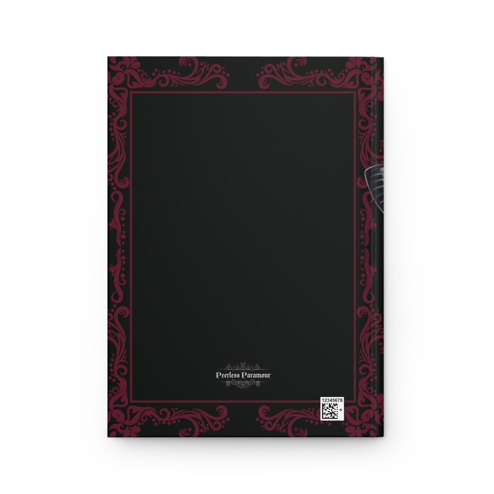 Gothic Moth Hardcover Journal, Lined Notebook | Dark Aesthetic Witchy ...