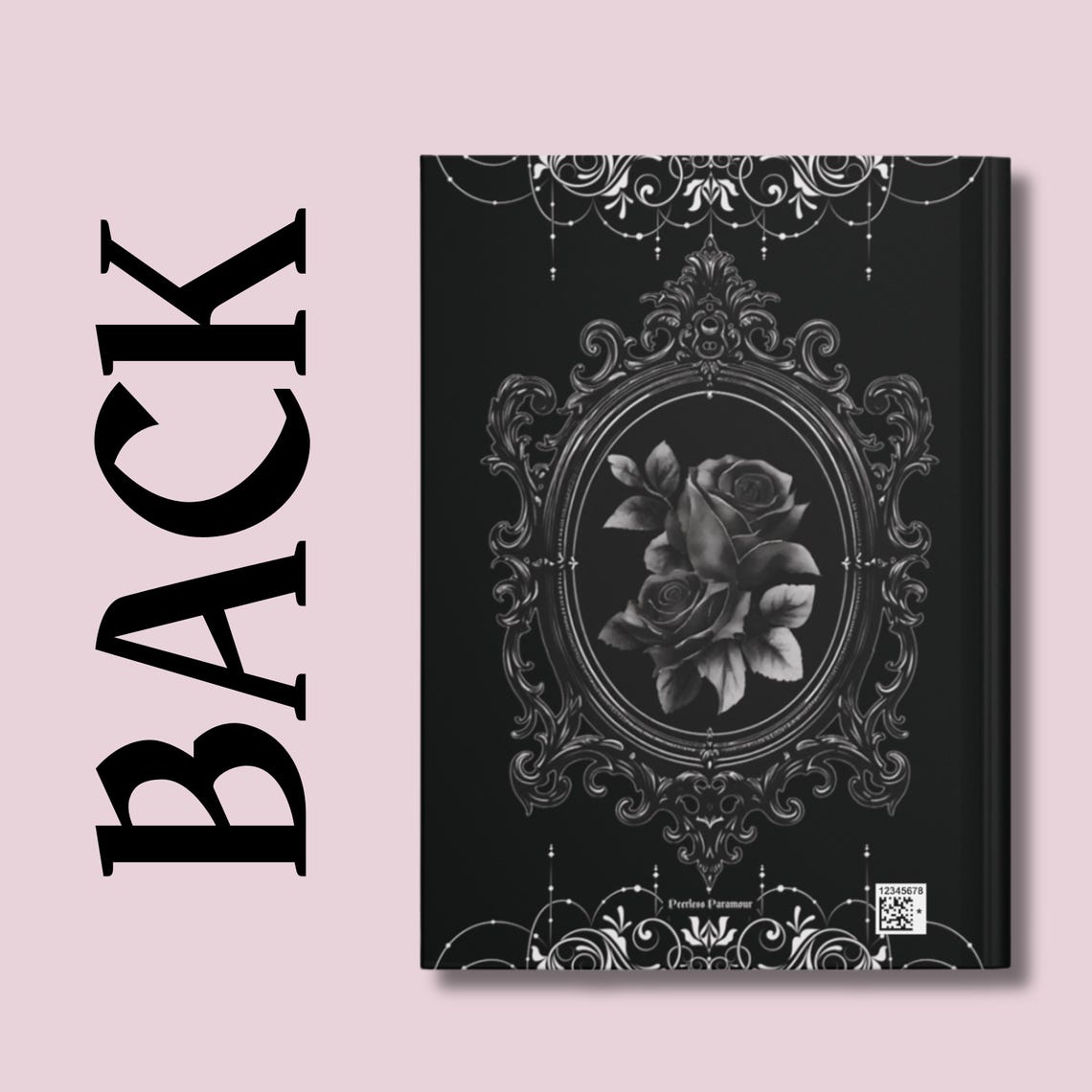Personalized Hardcover Journal | Custom Name Notebook, Spine Text ...