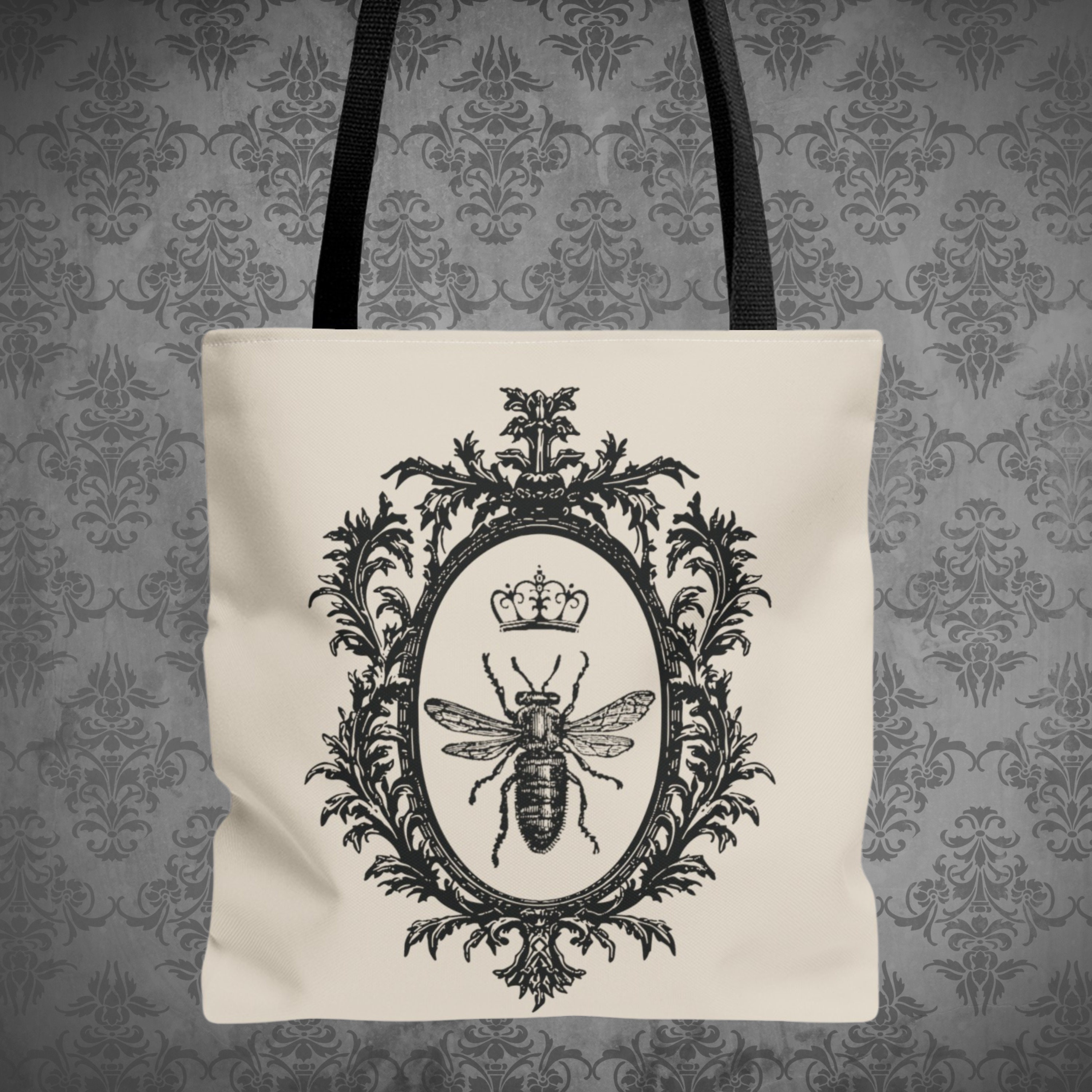 Queen Bee Aesthetic Tote Bag Gothic Bag Reusable Shopping Bag Shoulder ...