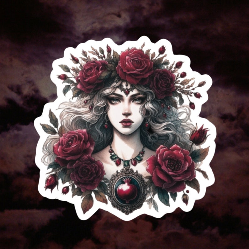 Persephone Waterproof Stickers Kiss-cut Vinyl Decals for Water Bottle ...
