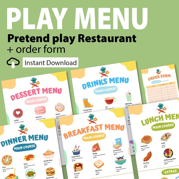 Pretend Play Kitchen - Etsy