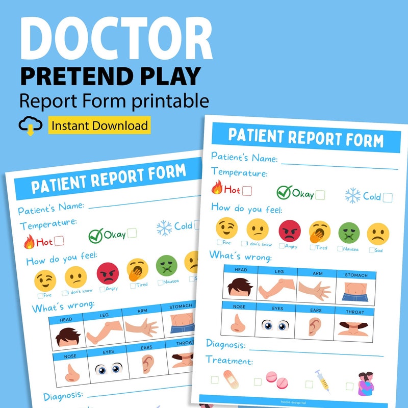 Pretend Play Printables - Etsy