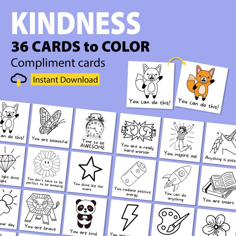 Kindness Cards - Etsy