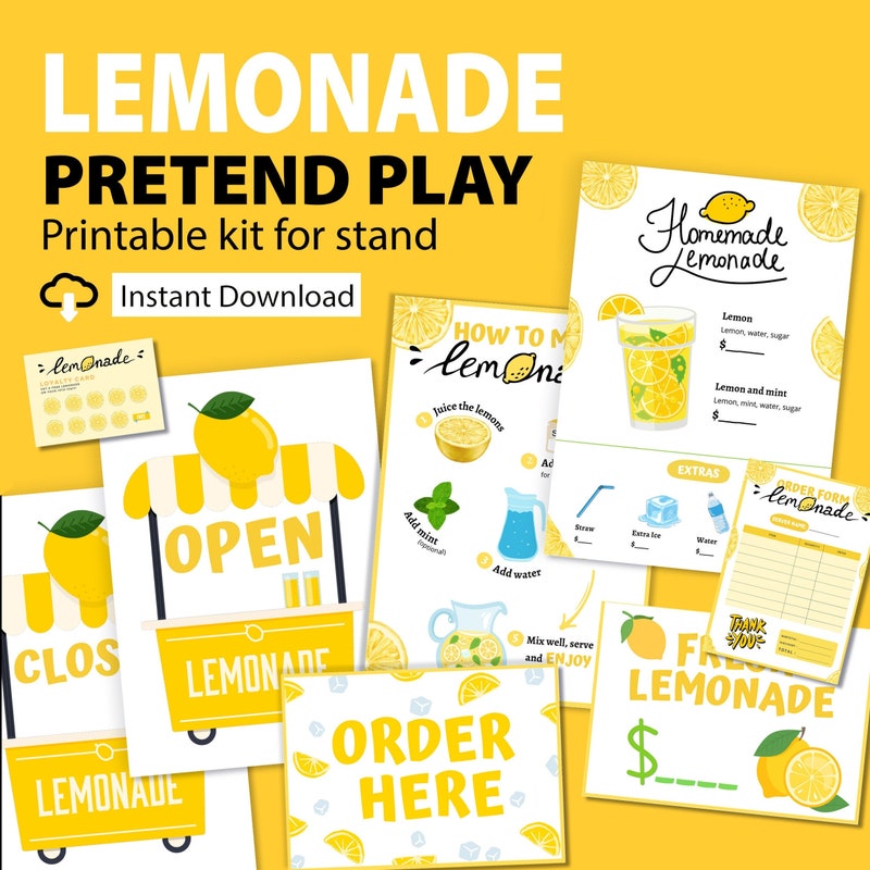 Lemonade Stand - Etsy UK