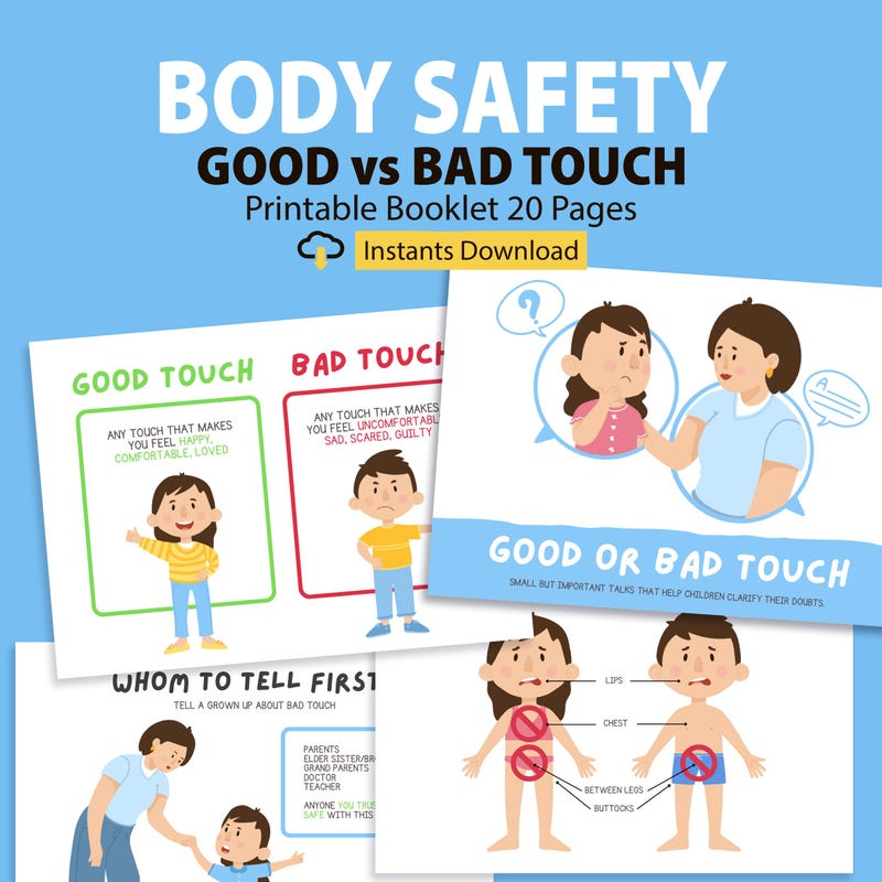 Safe Body Visuals - Etsy
