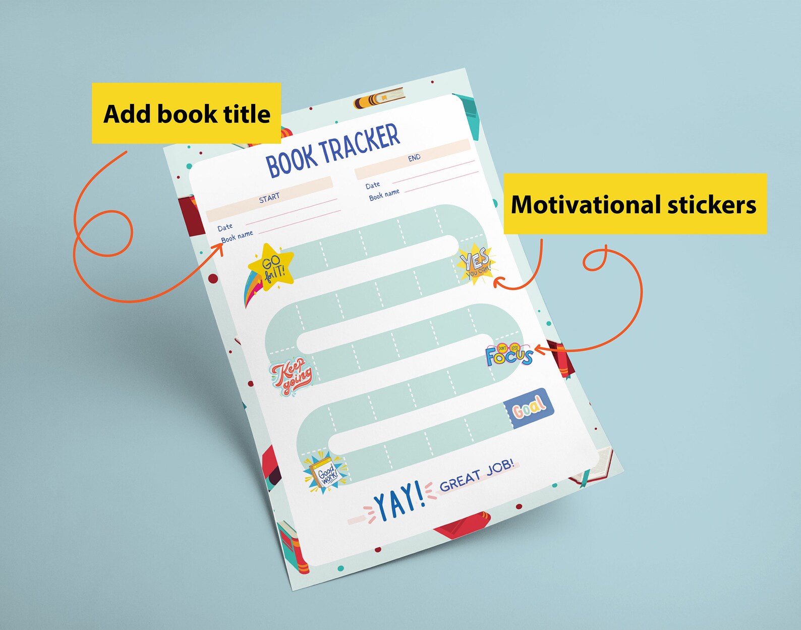 Kids Reading Chart Printable, Kids Reading Tracker, Kid Book tracker ...