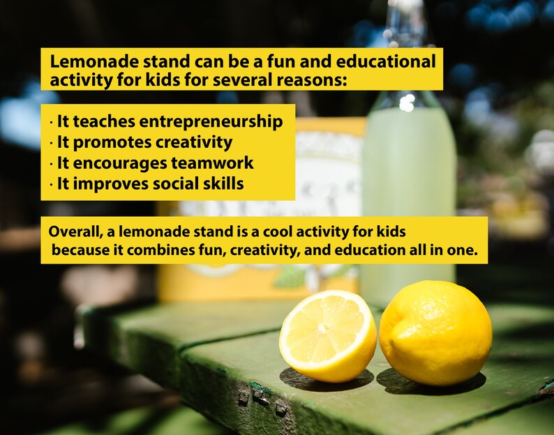 Lemonade Stand Pretend Play Printable Kit, Dramatic Play Menu, Summer ...