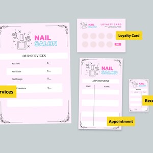 Pretend Play Nail Salon Printable, Kids Manicure Play, Kids Pretend ...