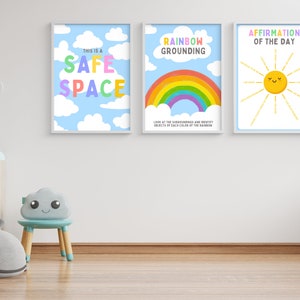 Calming Corner Posters: Emotions & Strategies Set (digital Download) - Etsy