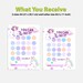 Unicorn Reward Chart Printable, Unicorn Behavior Chart, Unicorn Sticker ...