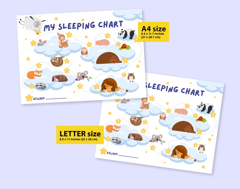 Stay in Bed Reward Chart Printable, Bedtime Chart, Nighttime Chart ...