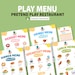 Smoothie Menu Pretend Play Printable - Etsy