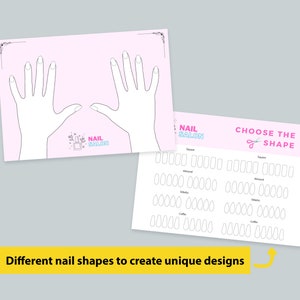 Pretend Play Nail Salon Printable: Kids Manicure Set (digital Download ...