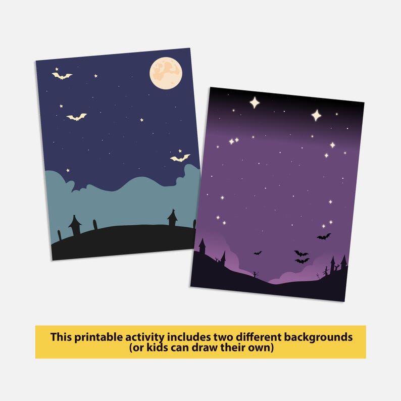 Halloween Skeleton Craft: Cut and Paste Activity (digital Download) - Etsy