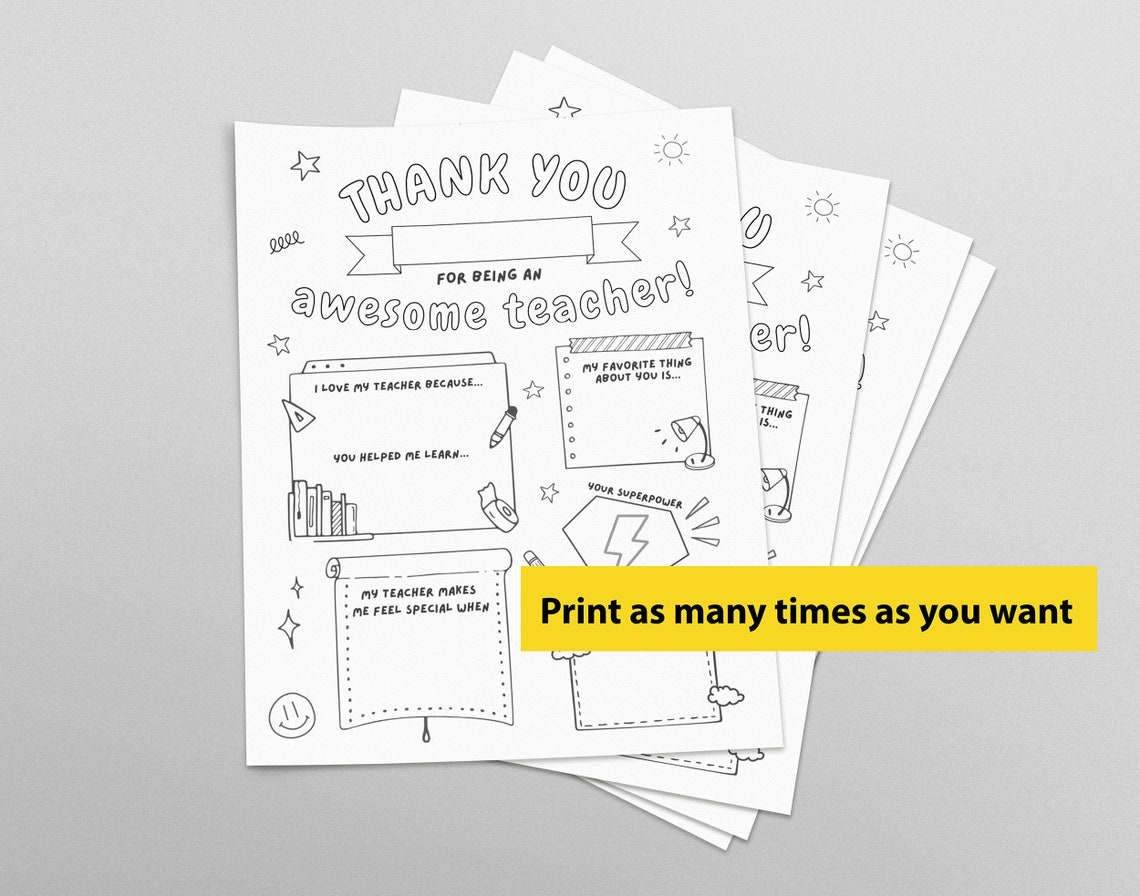 Teacher Appreciation Gift, Teacher Appreciation Week, All About Teacher ...