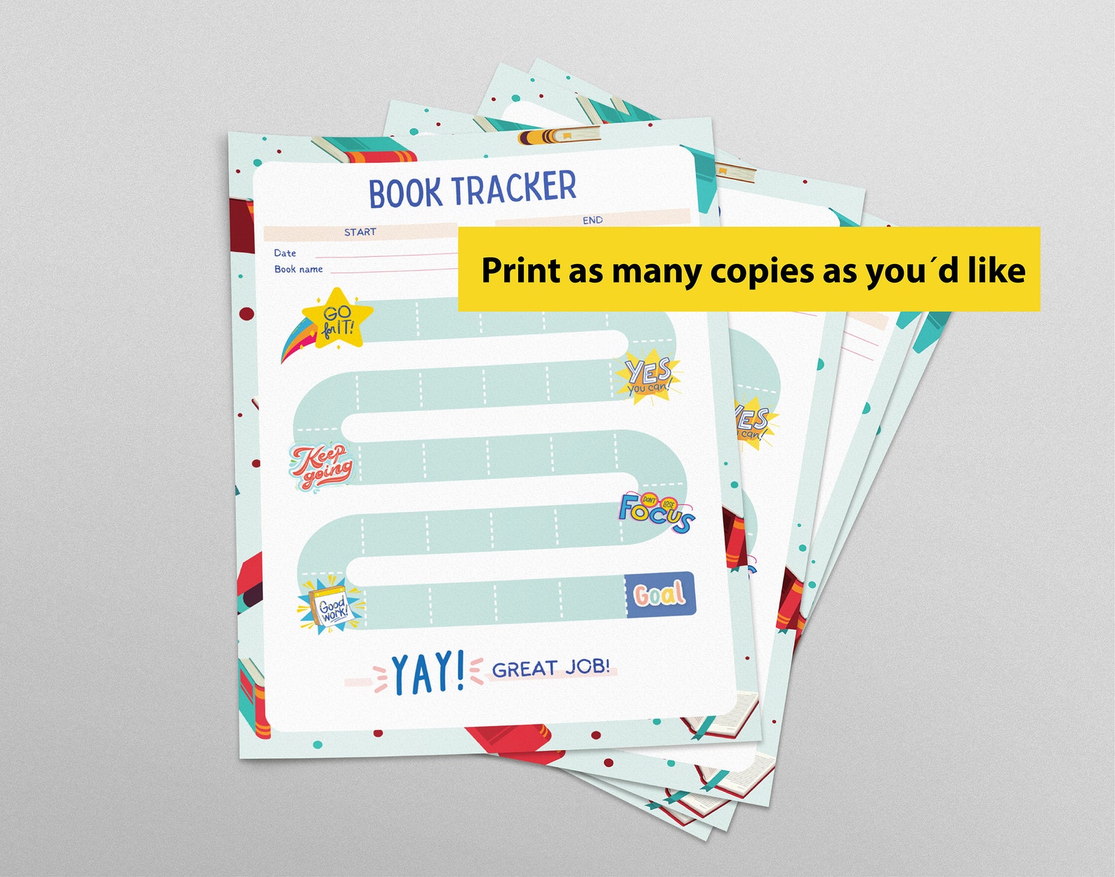 Kids Reading Chart Printable, Kids Reading Tracker, Kid Book tracker ...