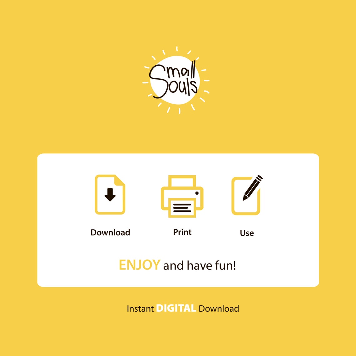 Child ID Card Printable and Editable Canva Template, Kid Custom ID Card ...