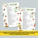 Printable Nature Outdoor Scavenger Hunt, Woodland Treasure Hunt for ...