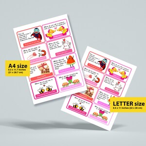 Printable Valentine's Day Jokes for Lunchbox for Kids, Lunchbox Notes ...