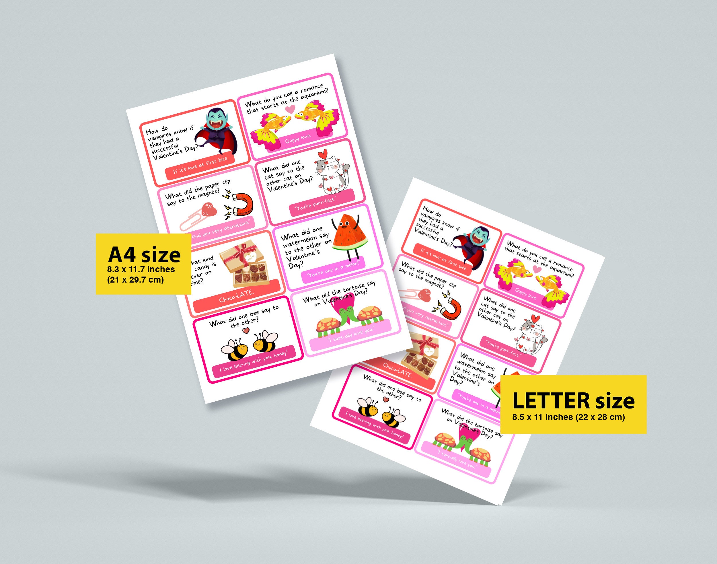 Printable Valentine's Day Jokes for Lunchbox for Kids, Lunchbox Notes ...