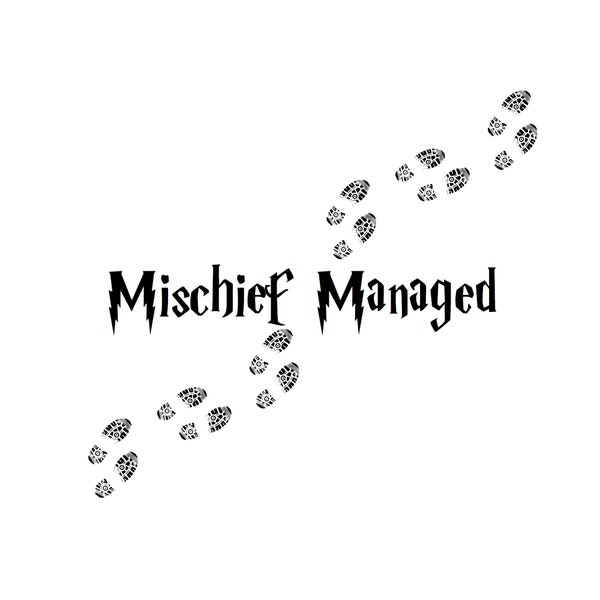 Mischief Managed - Etsy
