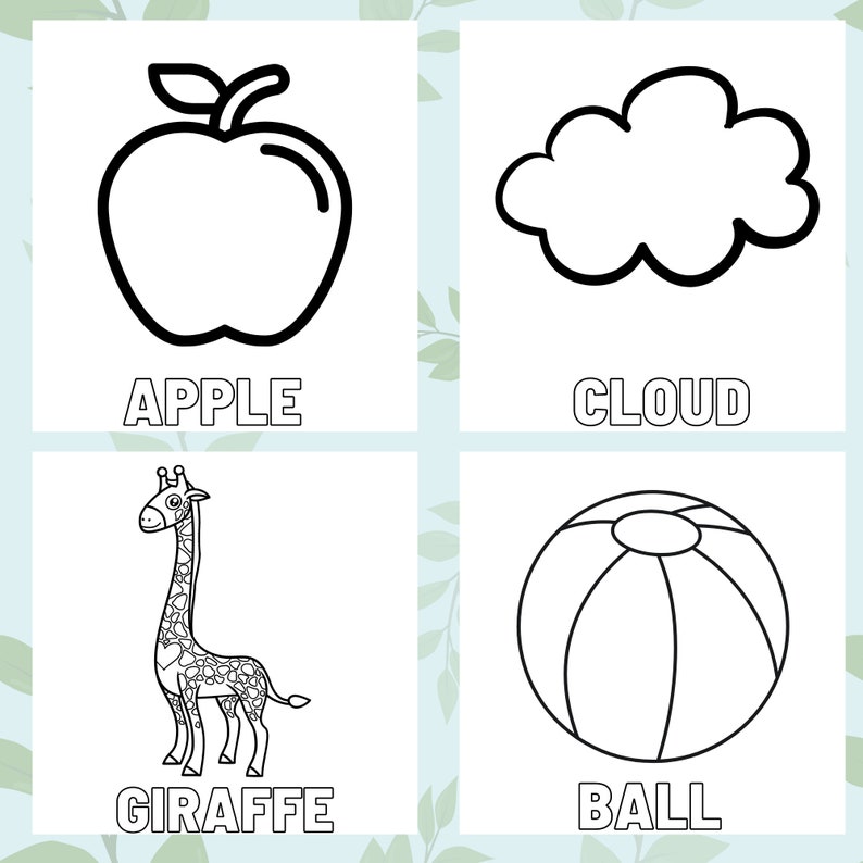 70 Printable Coloring Pages for Kids, Toddlers, Preschoolers, Coloring ...