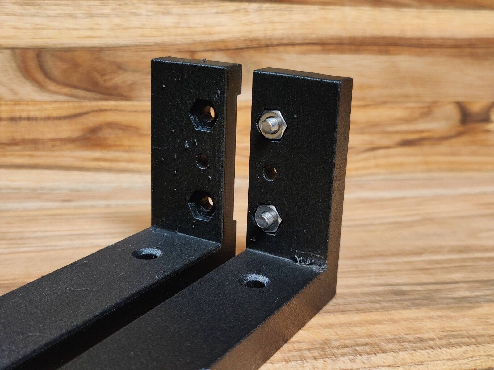 Under-desk 1U Studio Equipment Rack Pair, 3D Printed, 90-degree Table ...