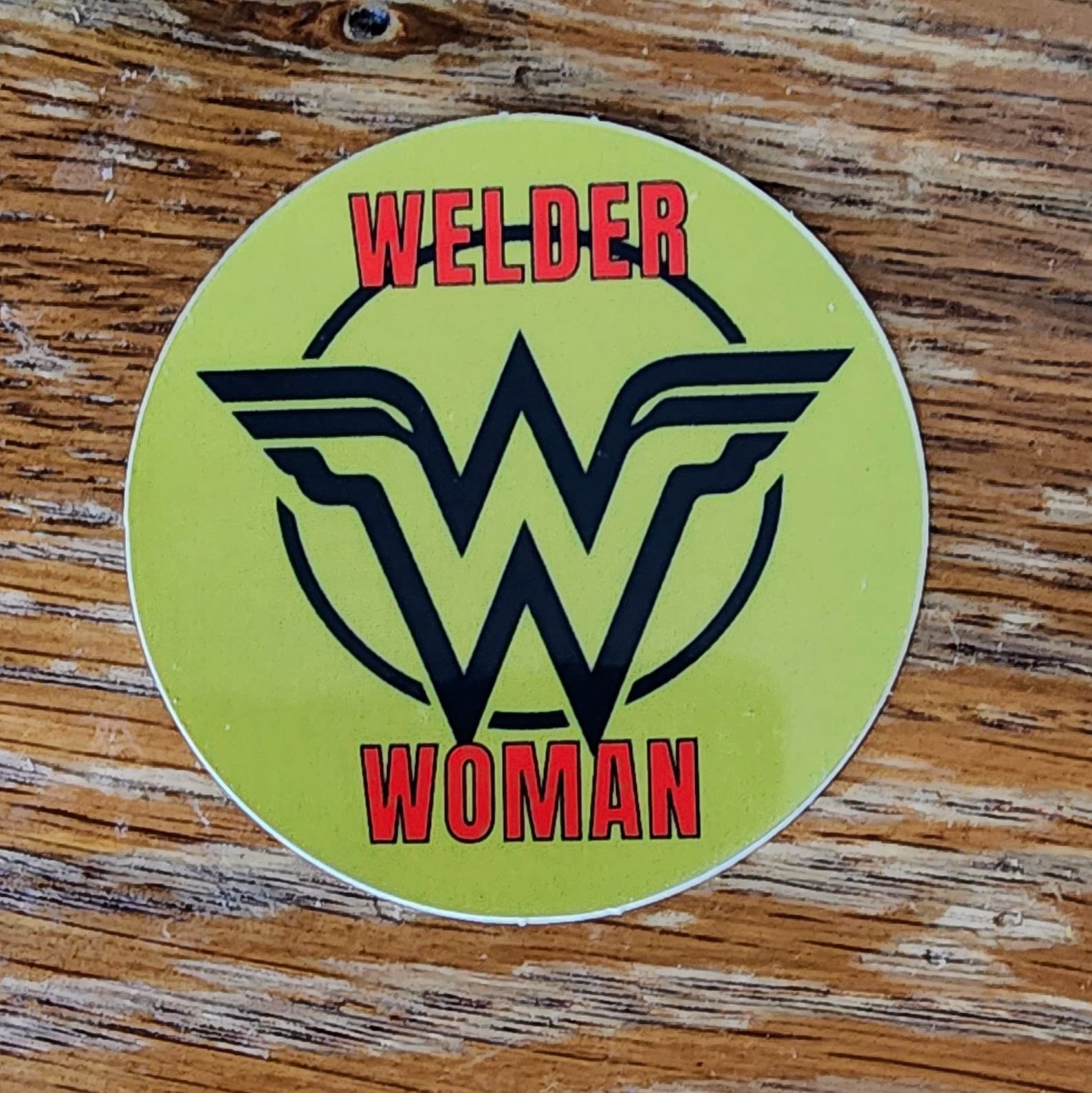 Woman Welder Sticker, Weatherproof Vinyl Sticker, Hardhat Sticker ...