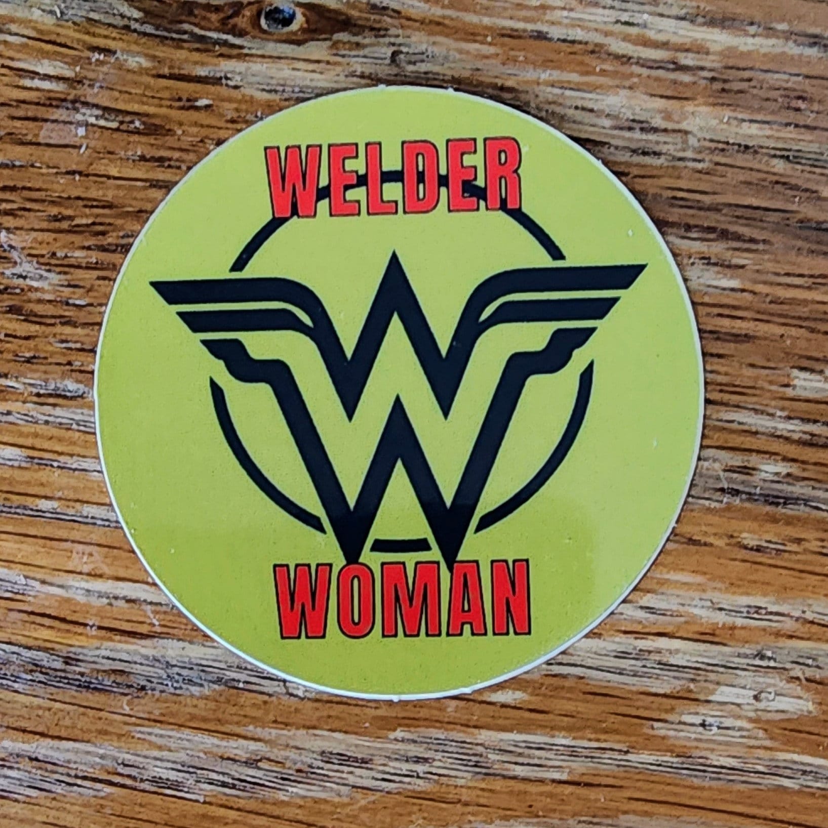 Woman Welder Sticker, Weatherproof Vinyl Sticker, Hardhat Sticker ...