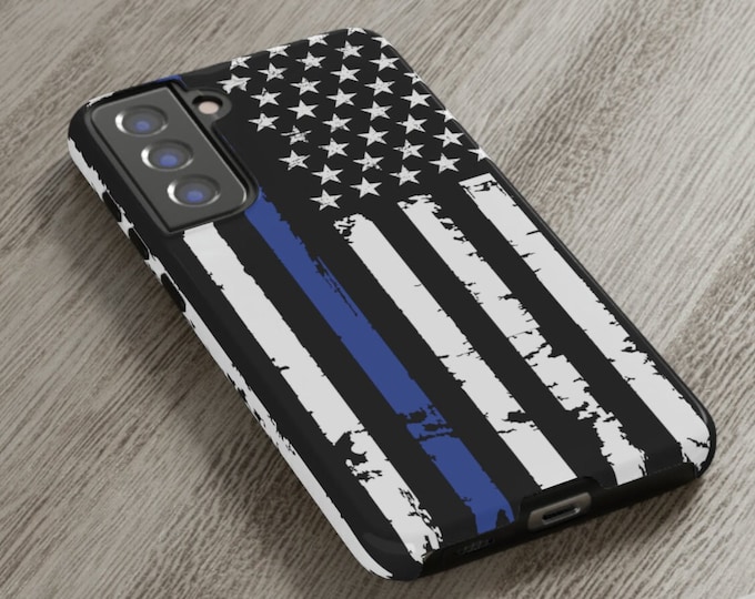 Thin Blue Line Police Wife Mom Girlfriend, Heart Case Cover for iPhone ...