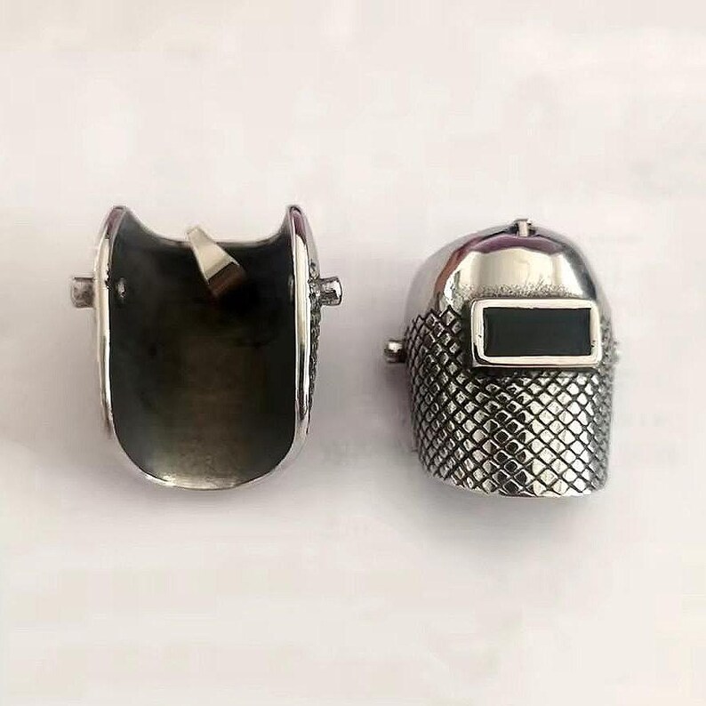 Welding Hood Keychain, 316L Stainless Steel, Welder Gift, Christmas ...