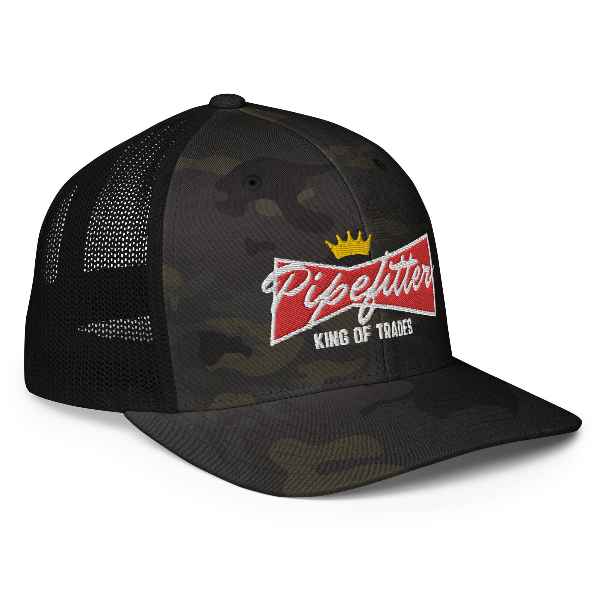 Pipefitter Hat, Flexfit Hat, King of Trades, Pipefitter Gift, Union ...