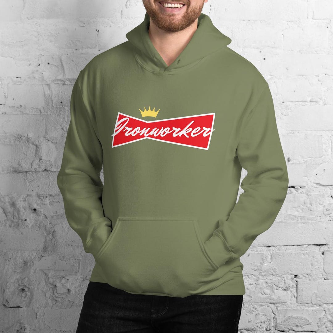 Ironworker King Hoodie: USA Printed, Trades Pride - Etsy