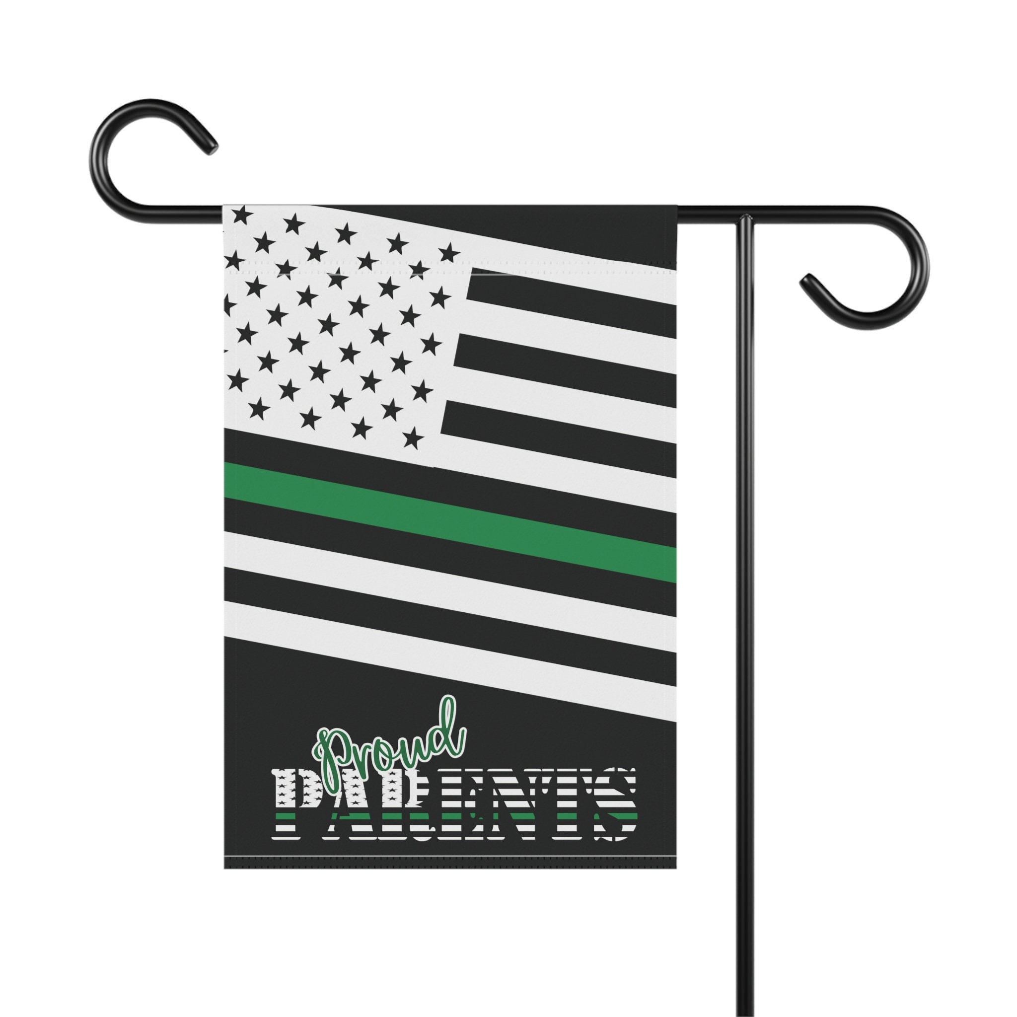 Thin Green Line Banner, Thin Green Line Garden Flag, Military Parents ...