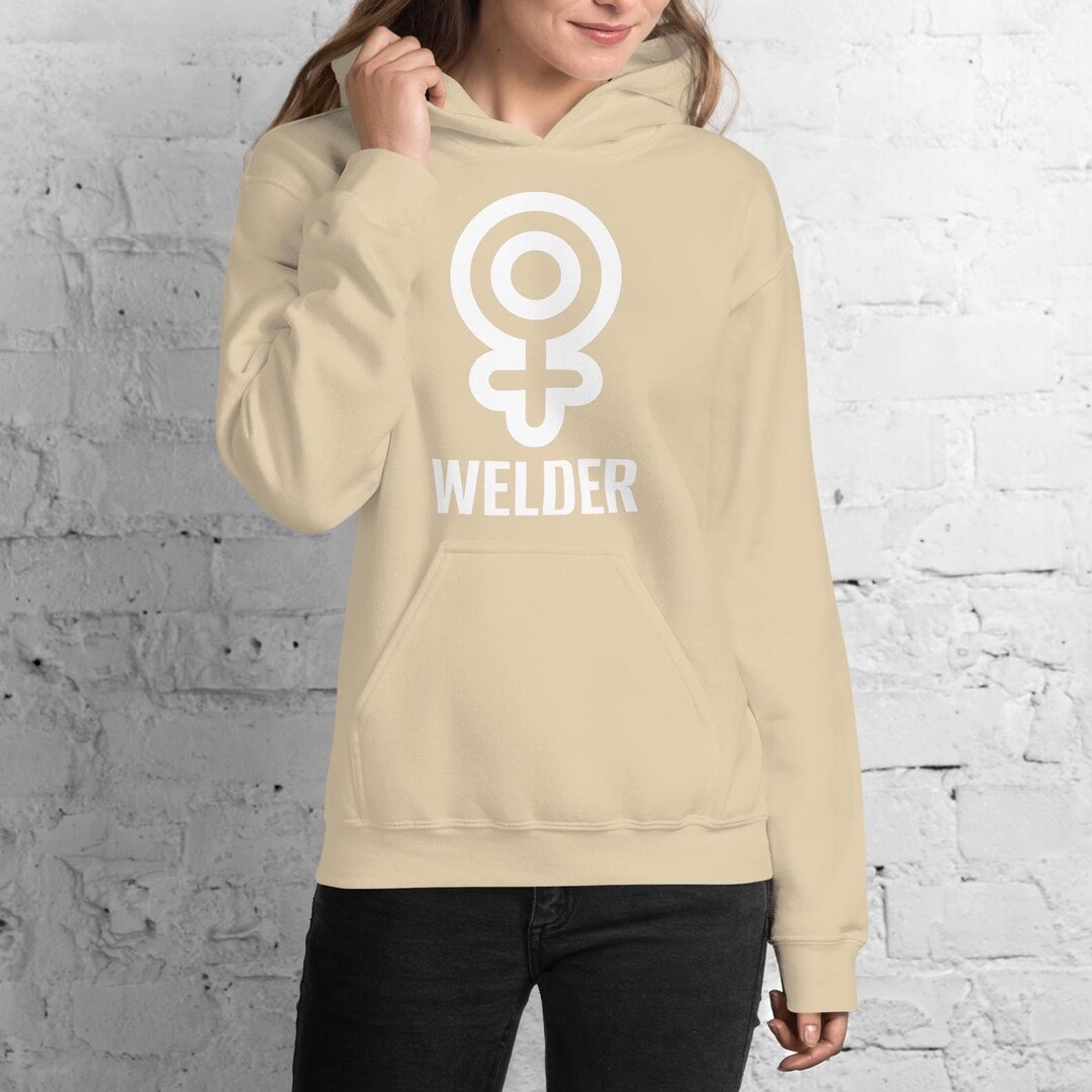 Girl Welder Hoodie: Empowering Women's Welding Apparel - Etsy