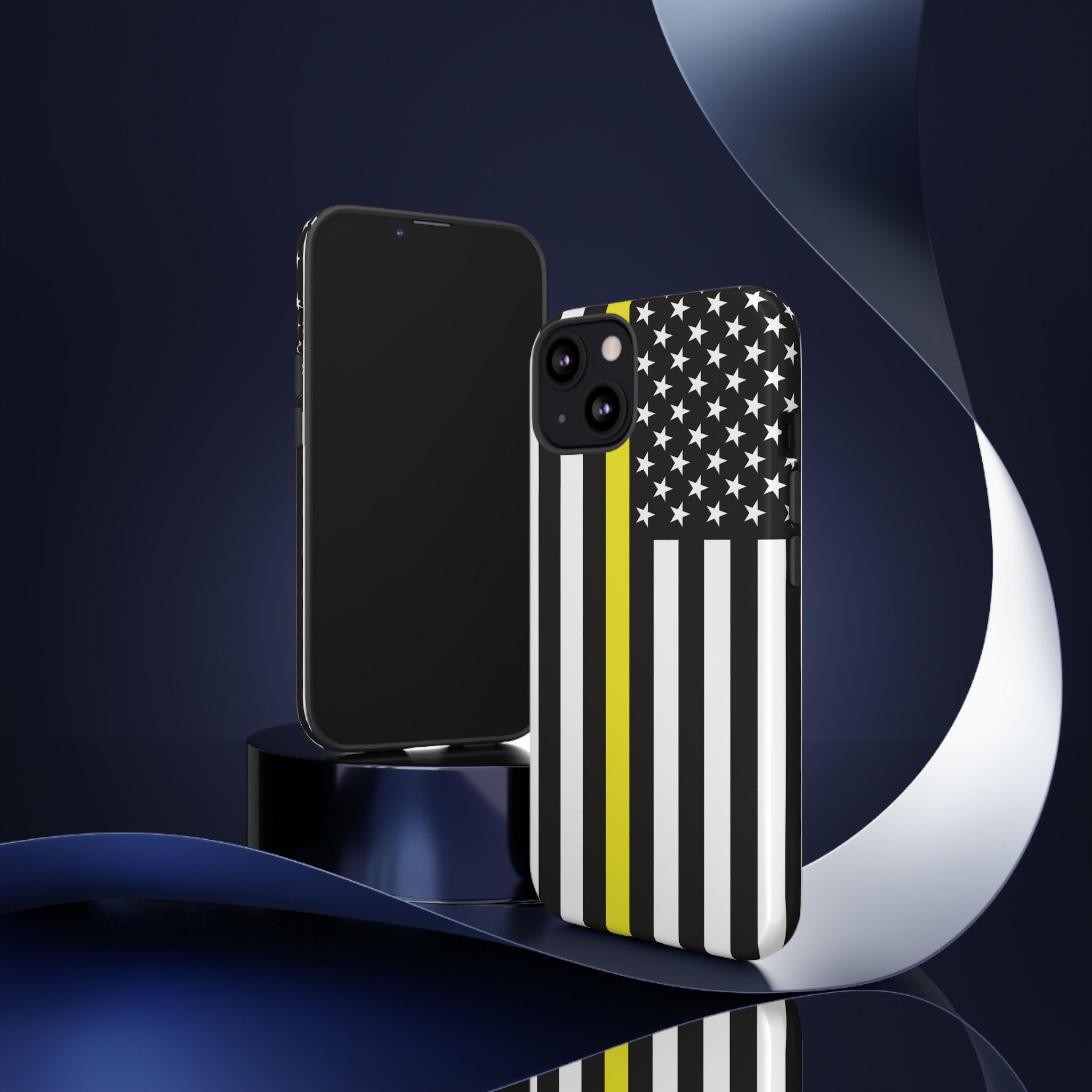 Thin Yellow Line Phone Case, 911 Dispatcher Gift, Thin Yellow Line Flag ...