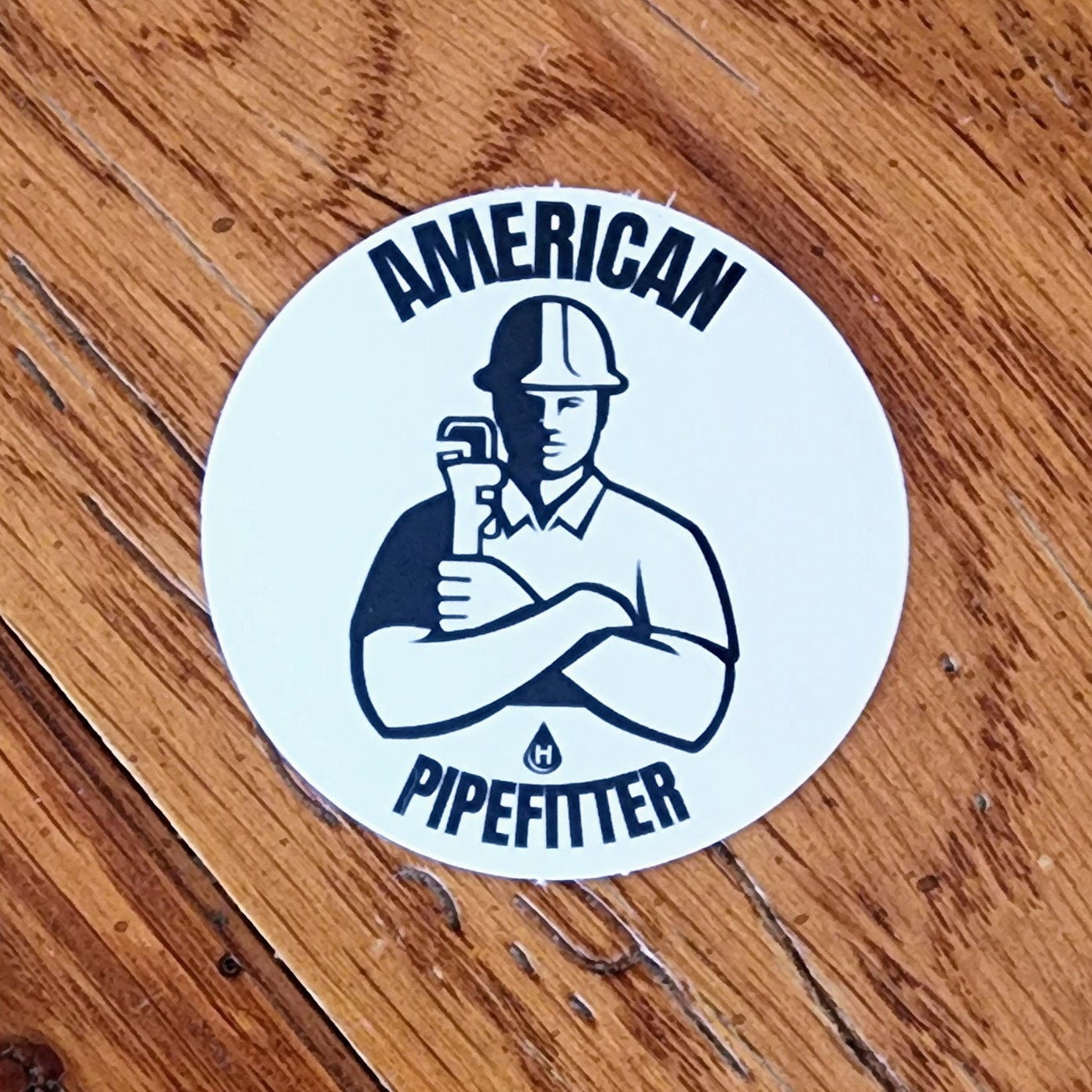 Pipefitter Sticker, Weatherproof Vinyl Sticker, Hardhat Sticker, Water ...