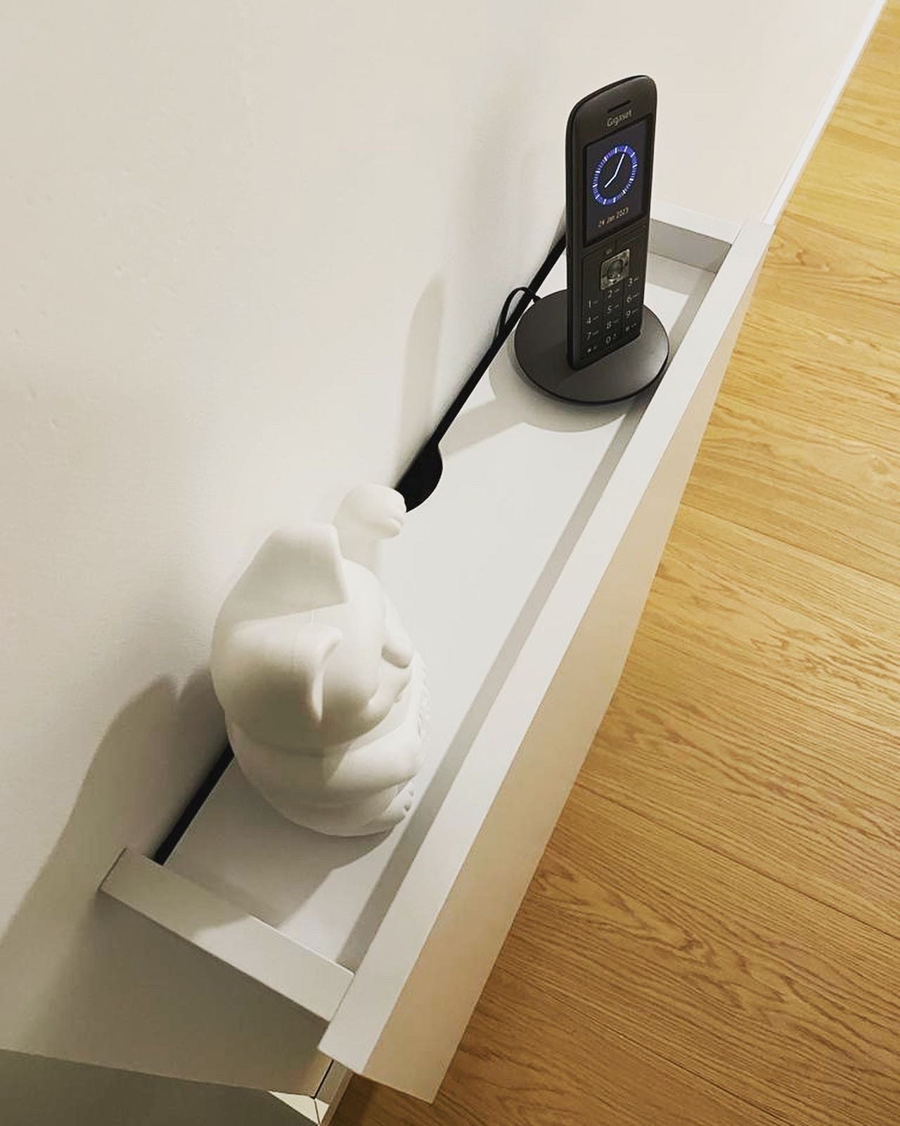 Small Wall Cabinet for Storing Telephones Routers and Cables - Etsy